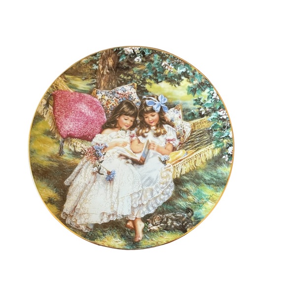 Accents | Reco International Collectible Plate Sandra Kuck Storybook ...